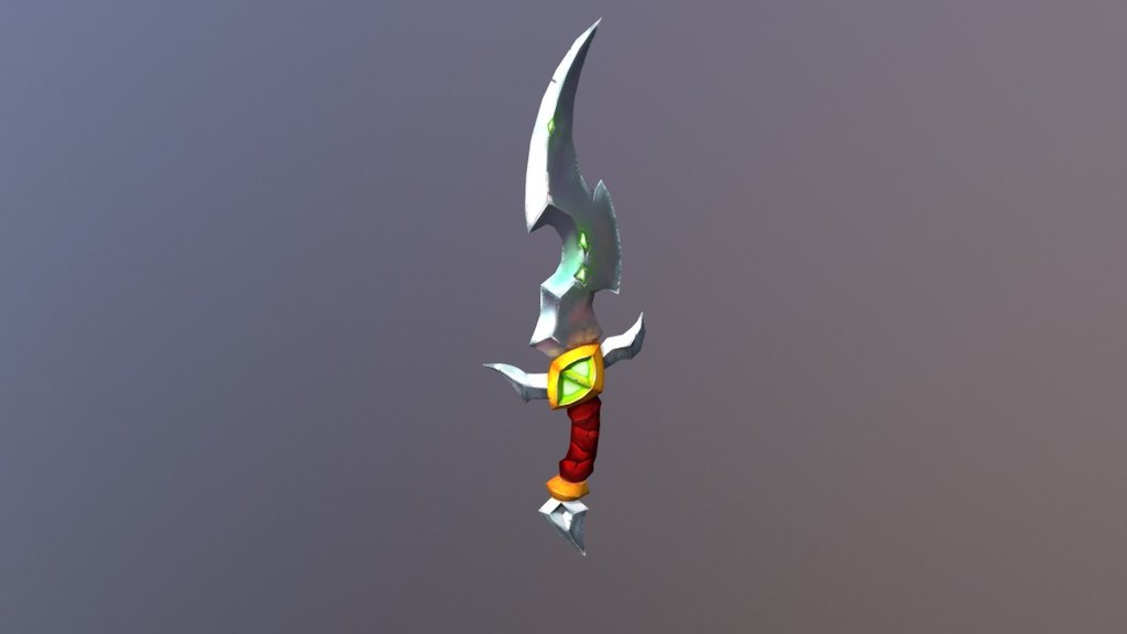 Corrupt Dagger - 3D model by warp_warchief [c3a7802] - Sketchfab