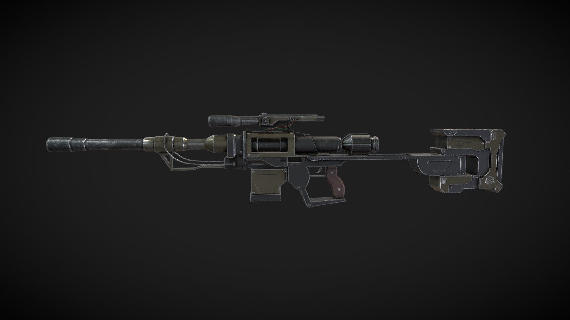 4k Sniper - 3D model by thedilipjangid01 [c3a7e67] - Sketchfab