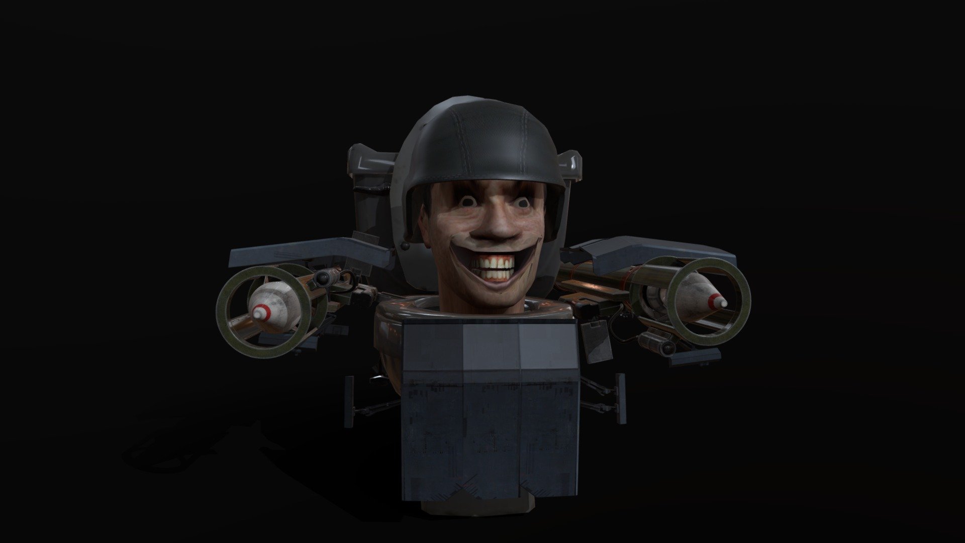 Armored Dual Rocket Launcher Toilet - Download Free 3D model by User09 (@Clawinson090) [c3a872f ...
