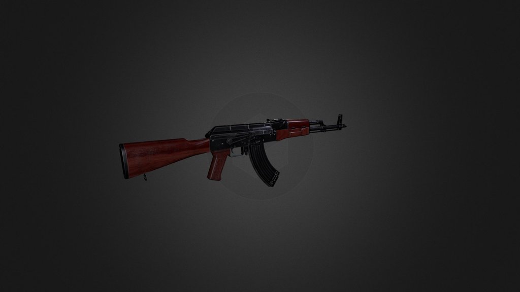 AKM Lowpoly - 3D model by starscream2092 [c3a938e] - Sketchfab