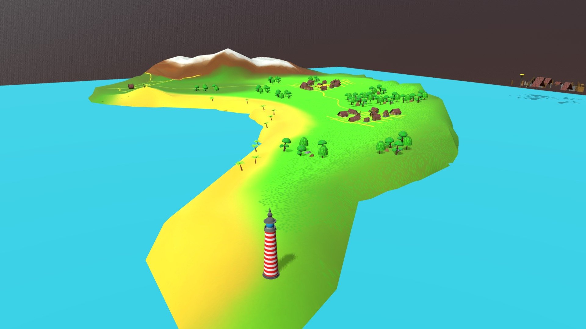 Isla - 3D model by alejandroveldel [c3aa08d] - Sketchfab