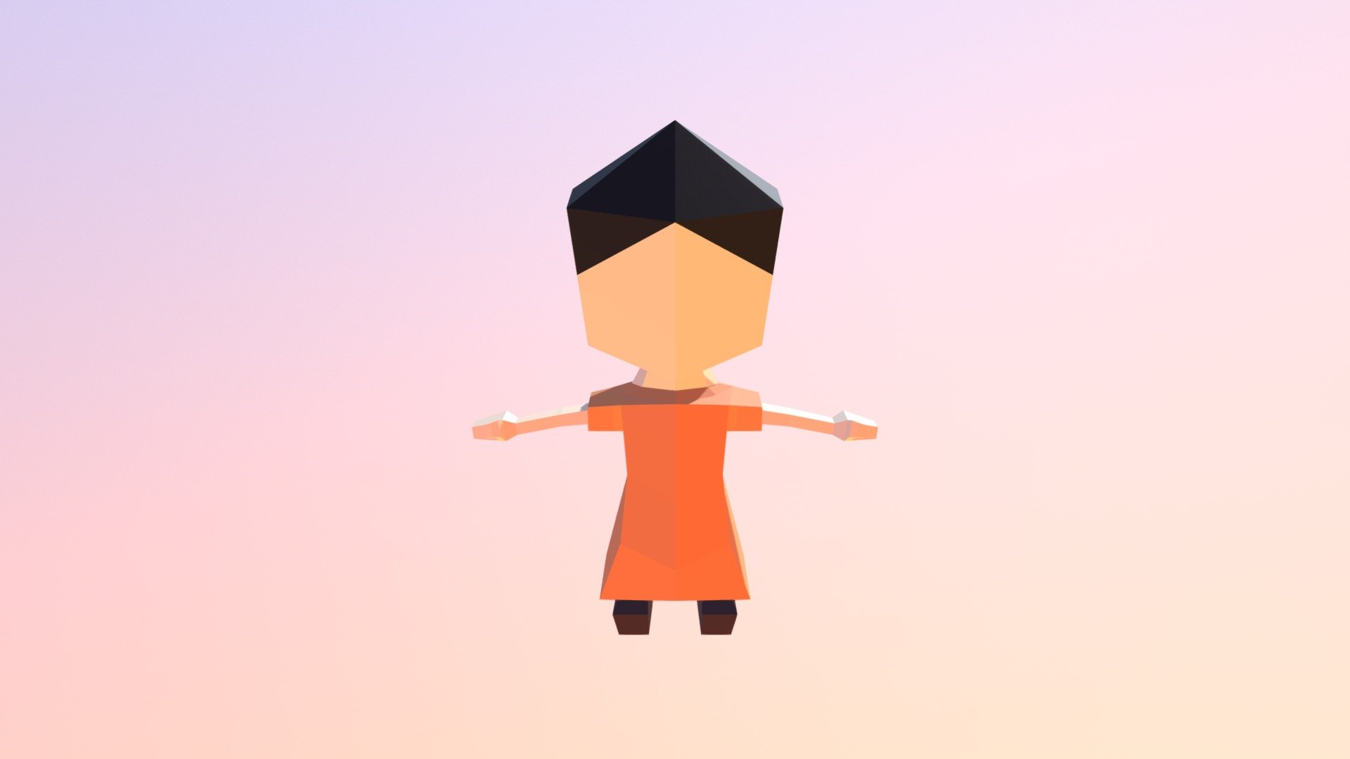 Low Poly Female - 3D model by Sani (@Shahabuddin.Sani) [c3ac525 ...