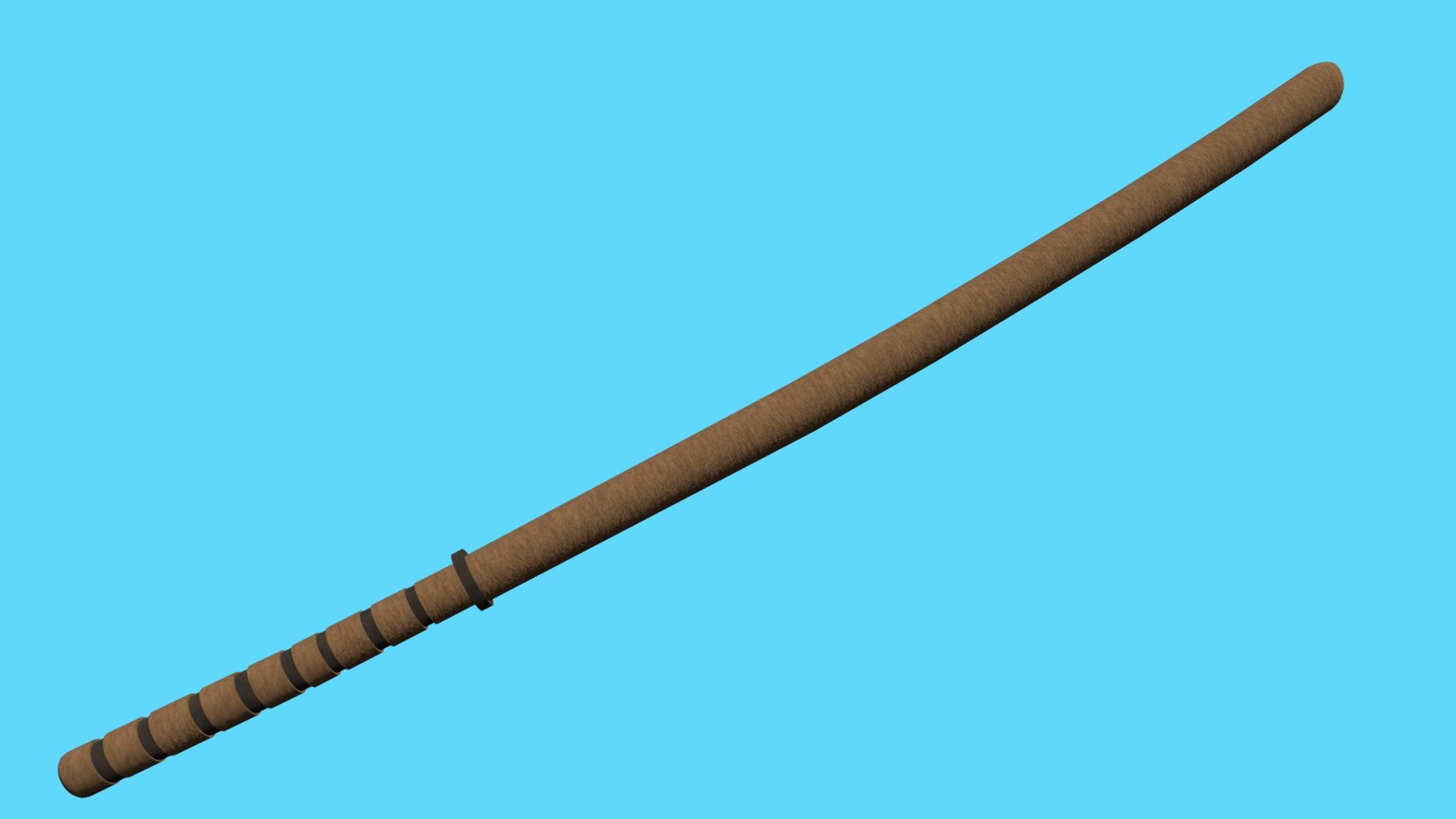 Bokken - 3D model by NMCs [c3ac5e2] - Sketchfab