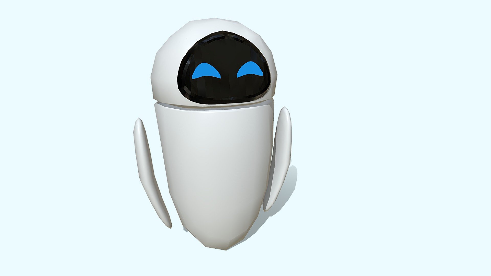 Eve from Wall-E - Download Free 3D model by ehockett [c3acb81] - Sketchfab