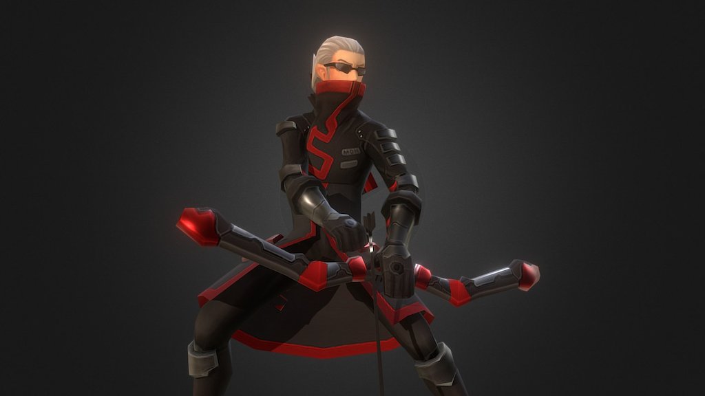 Run&Raid - Longshot hitman skin - 3D model by Moon dong hwa ...