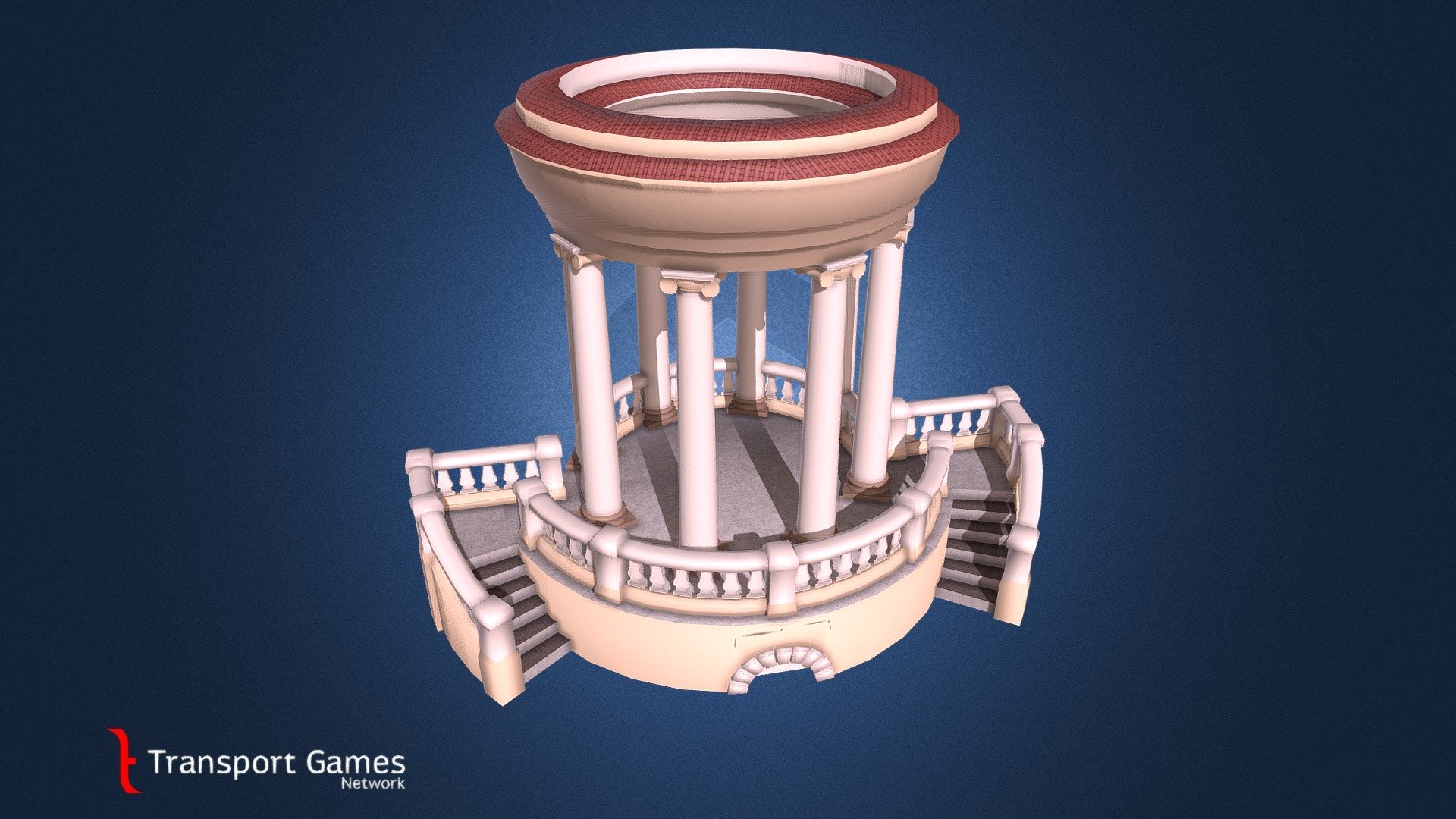 Dnepr Park Rotunda - 3D model by targa (@targettius) [c3b00c1] - Sketchfab