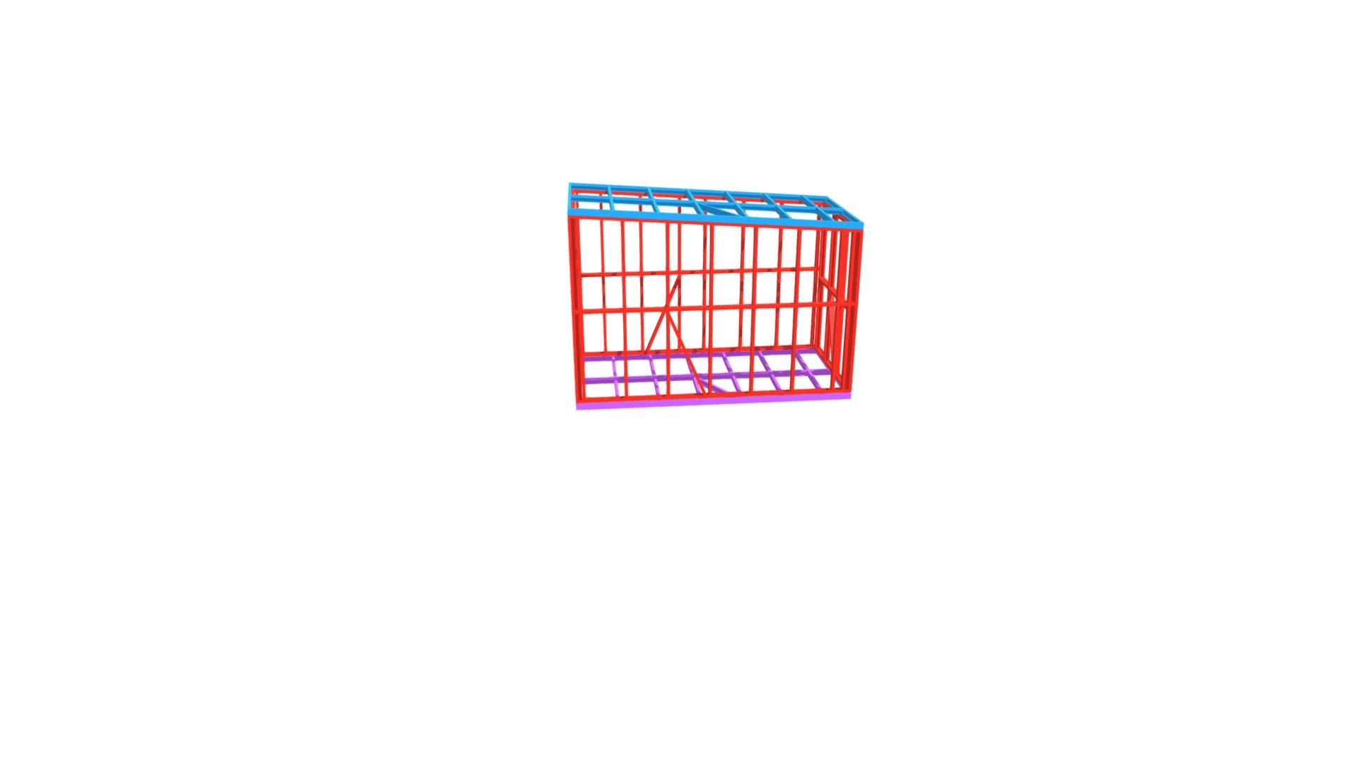 4X2M Shed - Download Free 3D model by SmartFraming Ltd ...