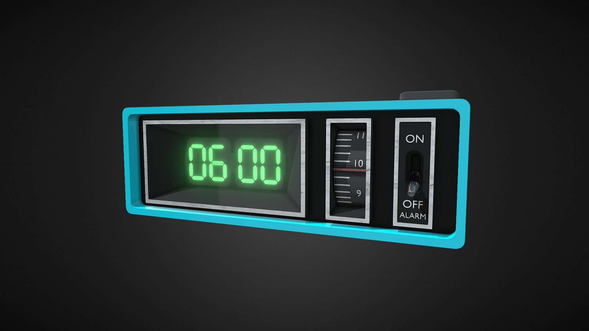 Digital flip clock - Download Free 3D model by Night Owl Design ...
