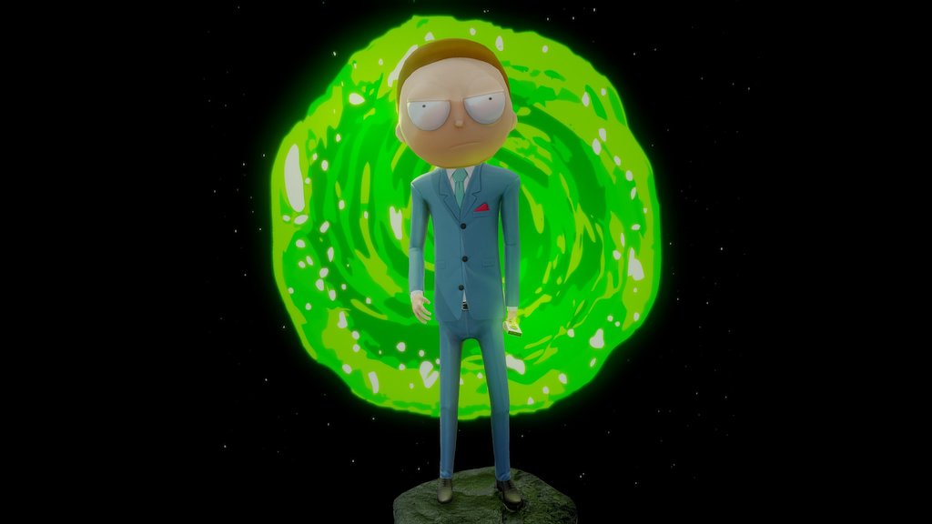 Rick and Morty - A 3D model collection by acerskyline - Sketchfab