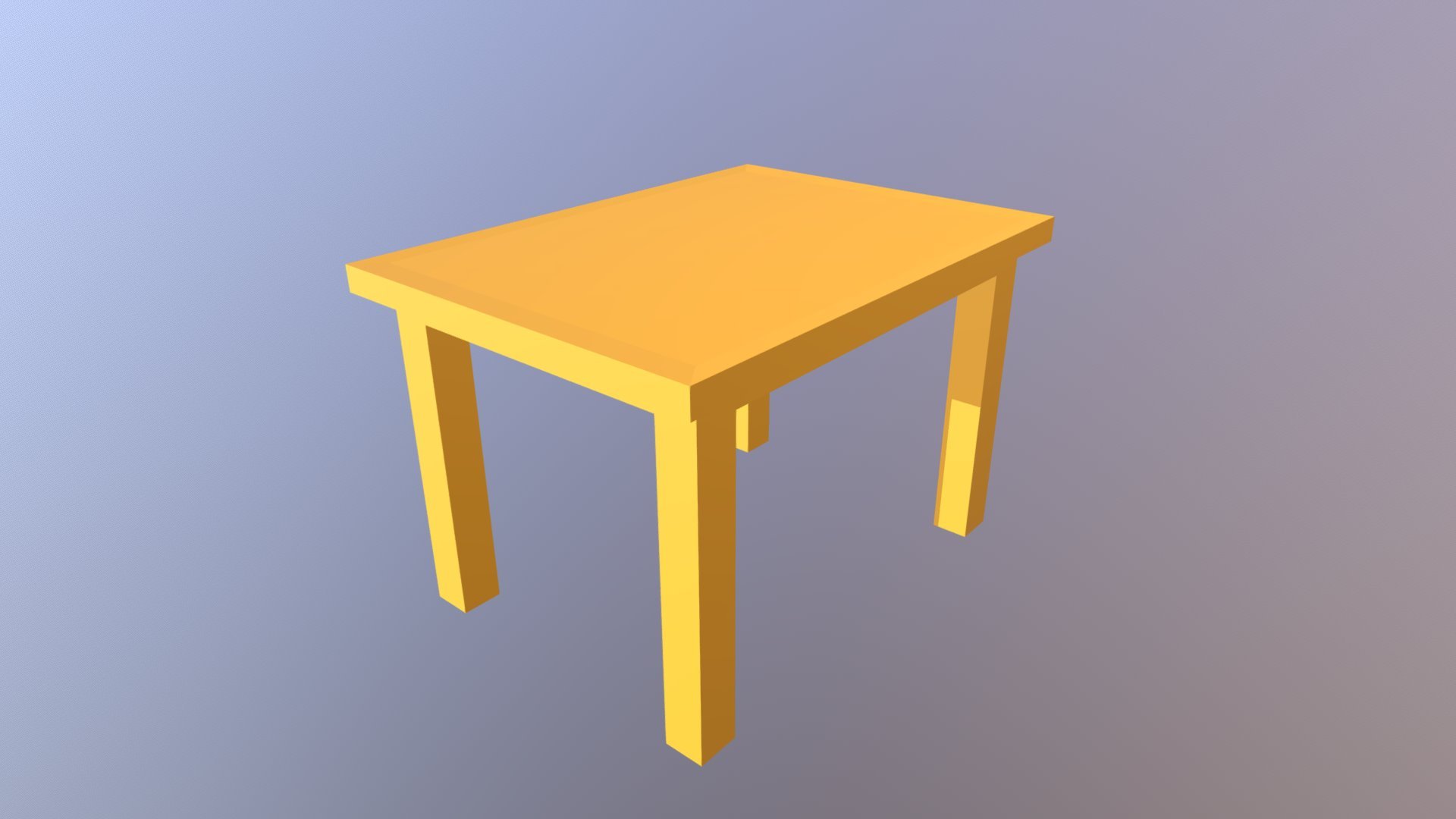 Wood Table - 3D model by Marian.Alexandru [c3b363d] - Sketchfab