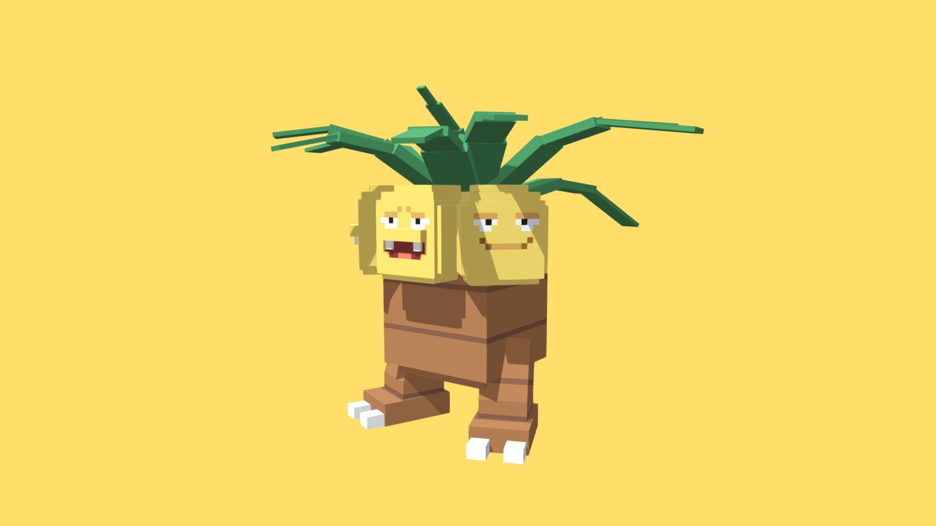 Exeggutor - 3D model by marioplumer71 [c3b3c9a] - Sketchfab