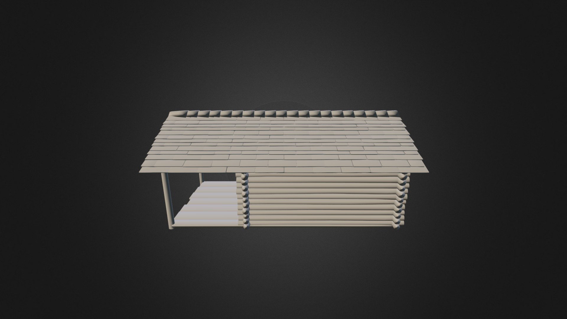Hut - 3D model by sans [c3b3dce] - Sketchfab