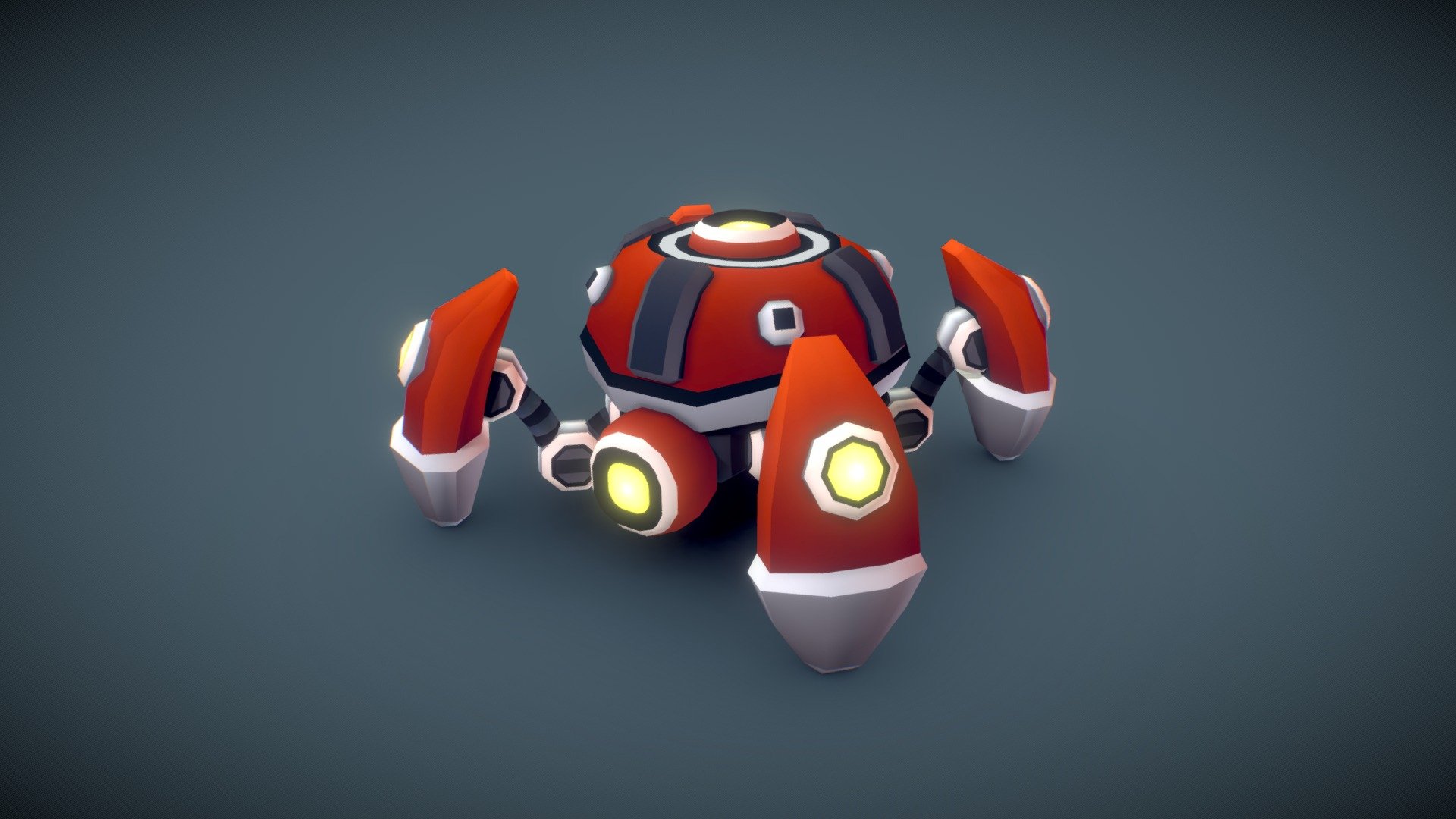 Spider Mine - Preview - 3D model by BitGem [c3b41bd] - Sketchfab