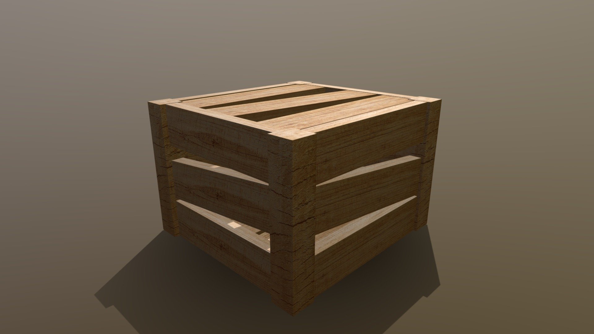Wooden Box - Download Free 3D model by Lione maker (@kunchana) [c3b46a5 ...