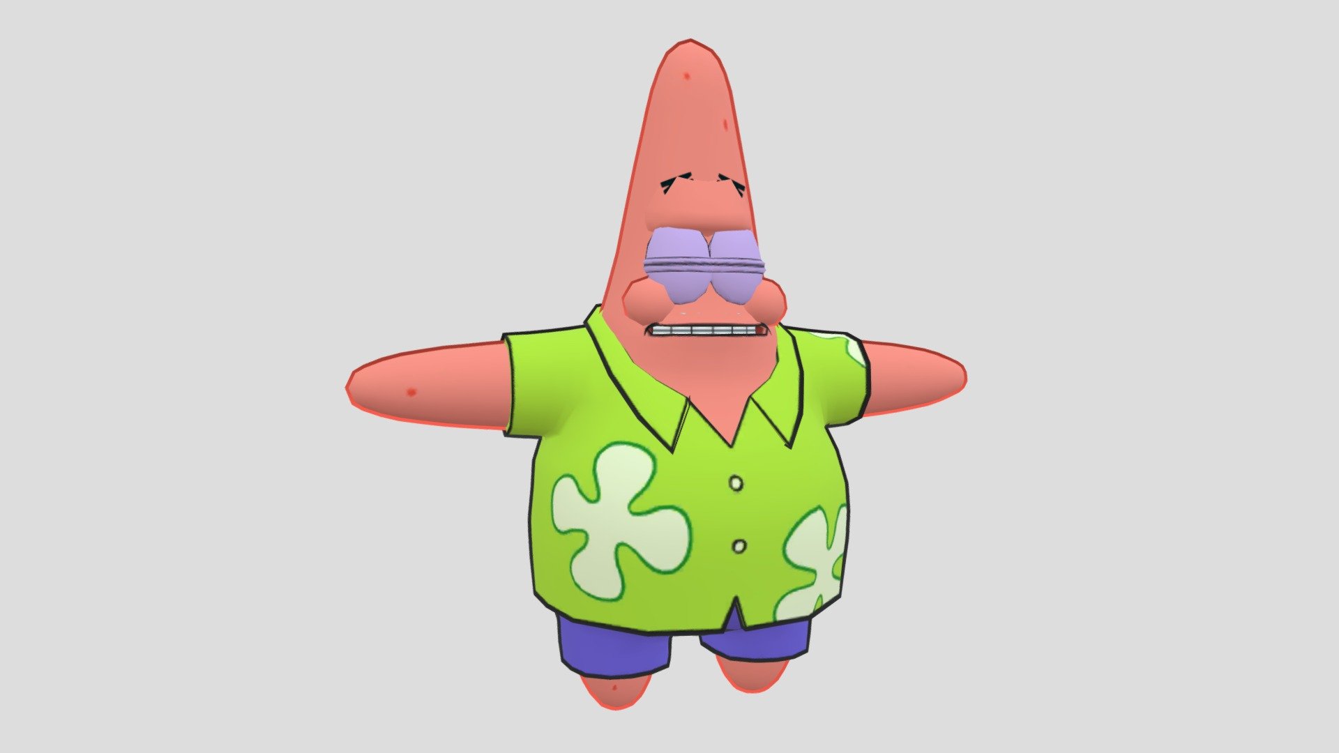 TSCP - Patrick Star Show - Download Free 3D model by SMF Features ...