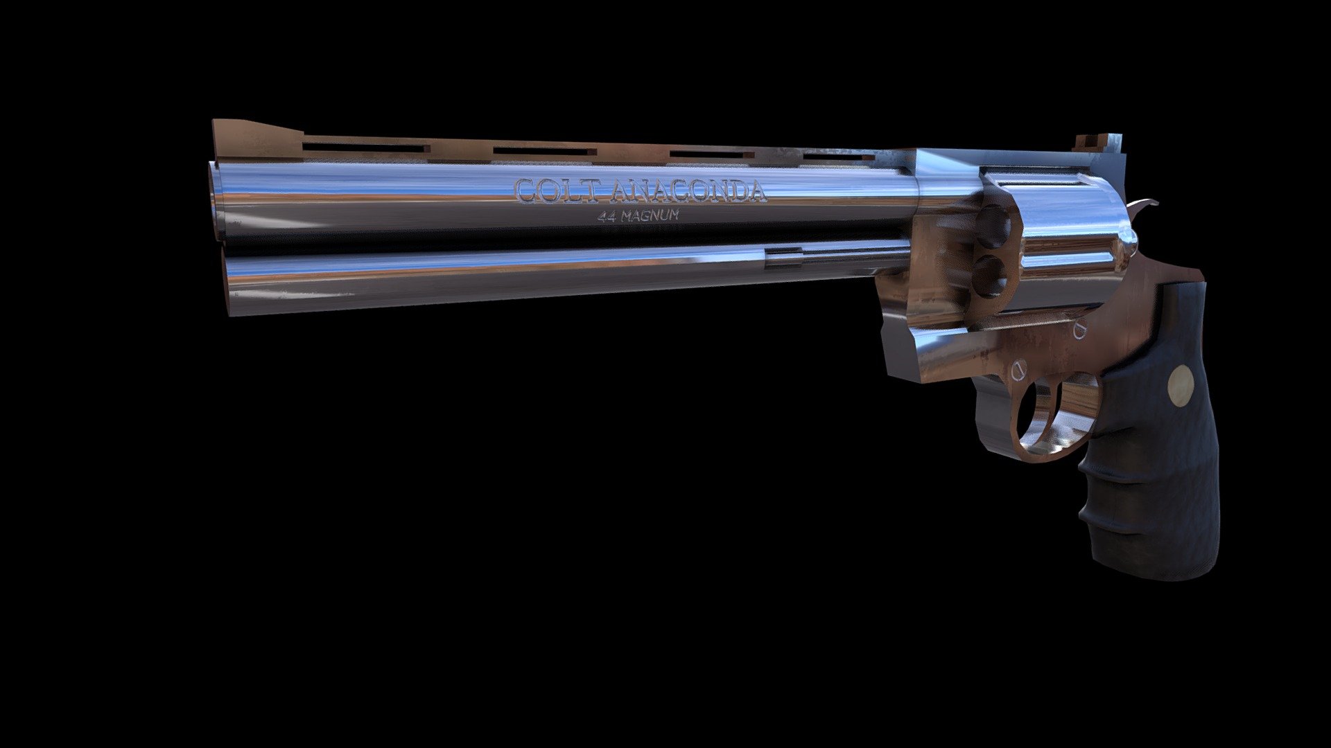 Colt Anaconda - Download Free 3D model by Bl4ckGh0st [c3b6af0] - Sketchfab