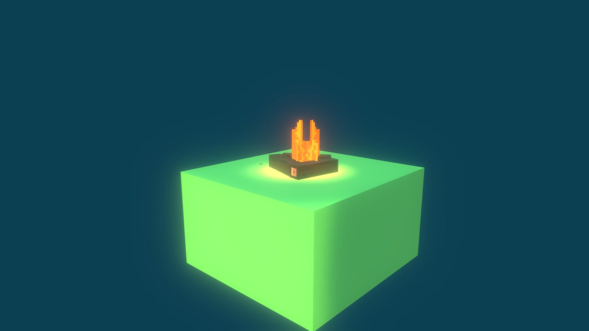 Camp Fire - 3D model by AAV's 3D Models (@AAV_s_models) [c3b7a61 ...