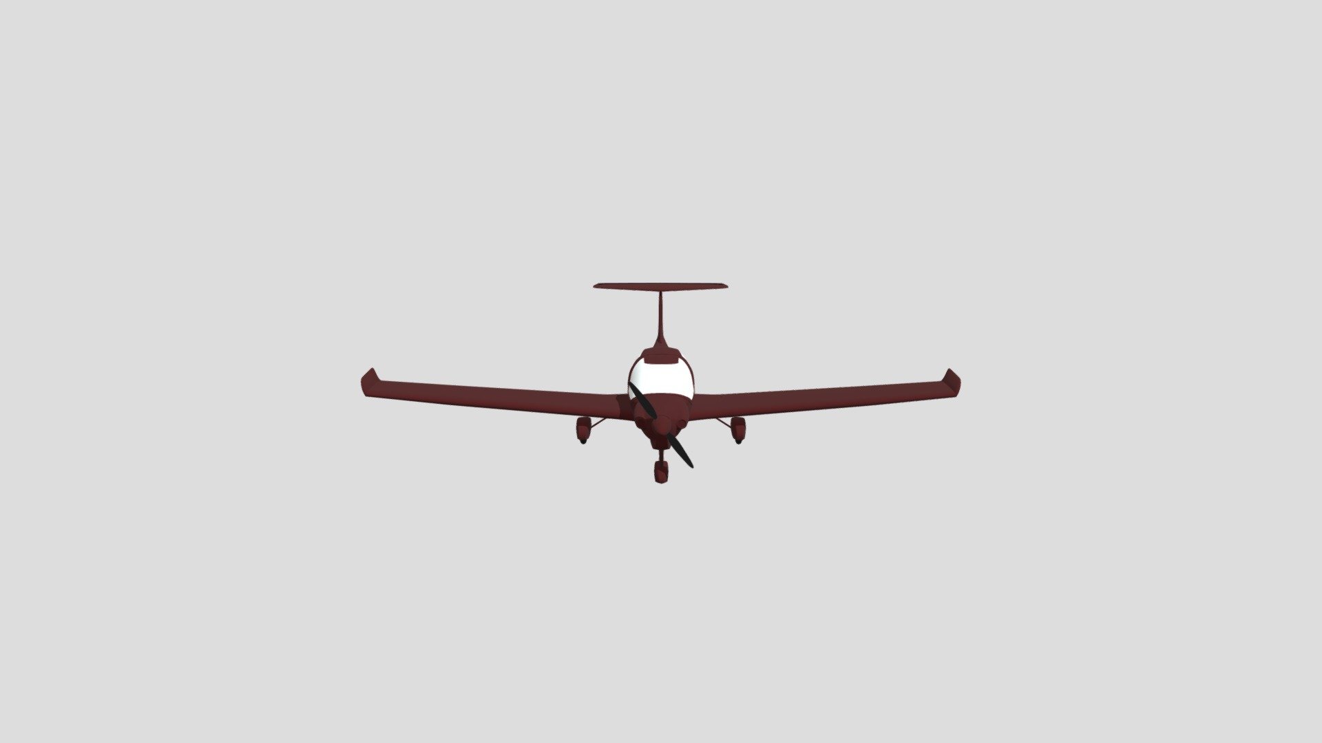 Diamond DA40( без текстур) - 3D model by Kodi (@dzhaslikov) [c3b849a ...