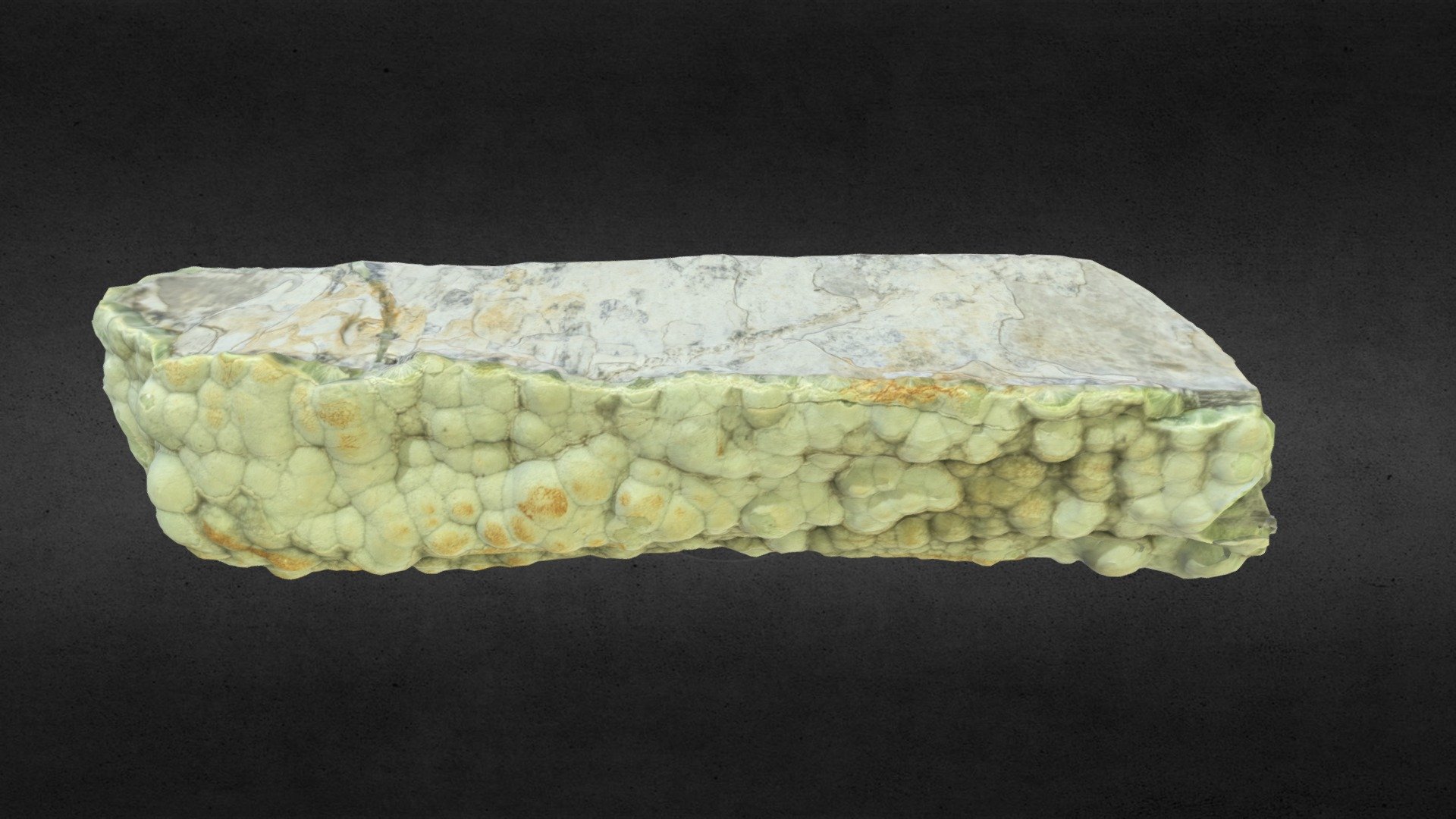 Green Wavellite from Arkansas, USA - Download Free 3D model by ...