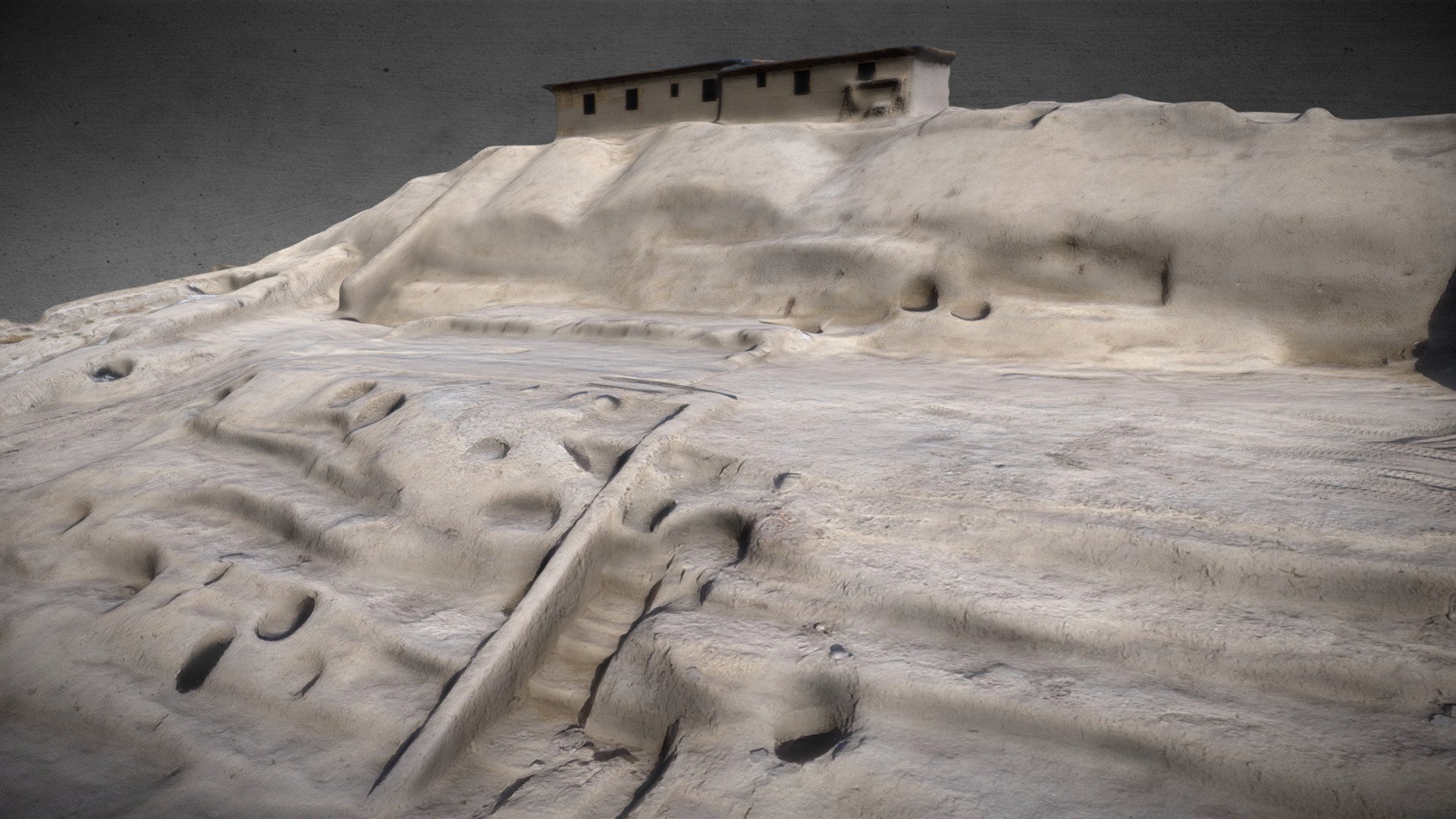 Citadel wall. Shymkent site - 3D model by Archaeological Expertise ...