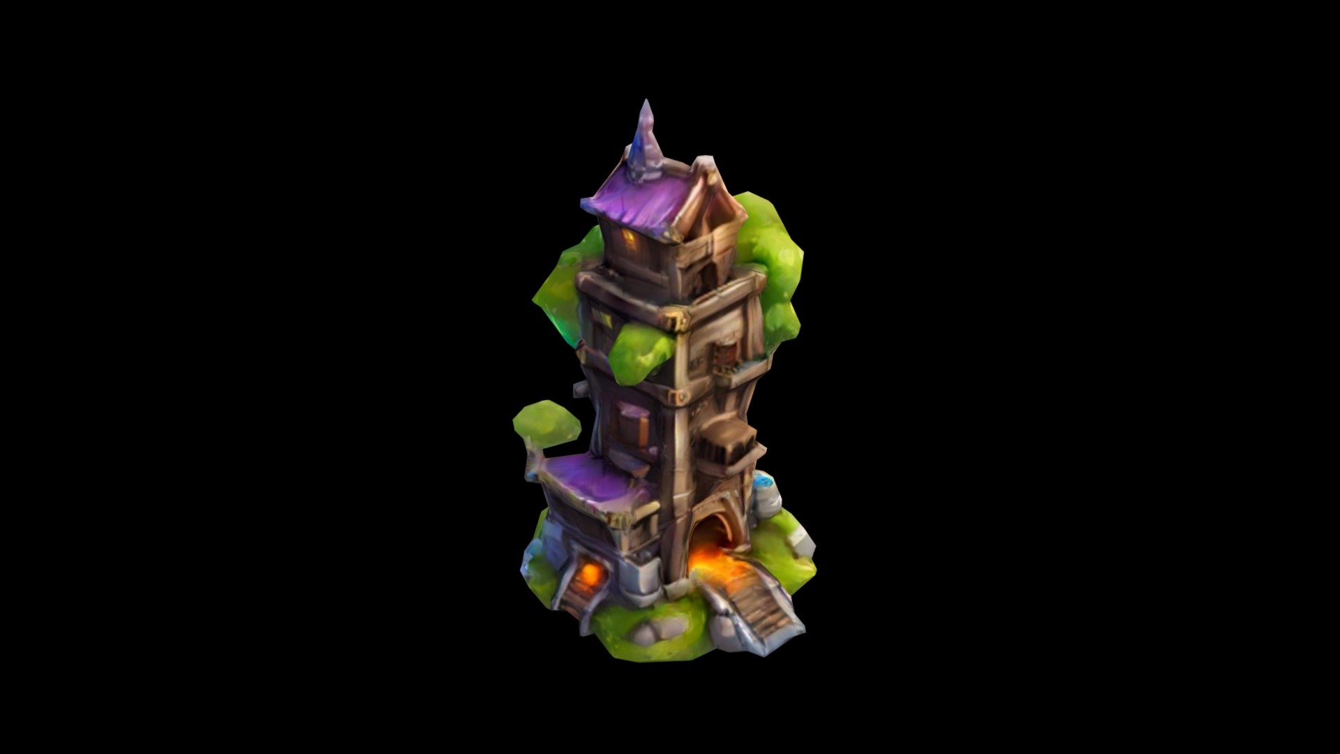Tower Up 6959d5e4-dba3-4475-b215-5bddab94ce35 - Download Free 3D model ...