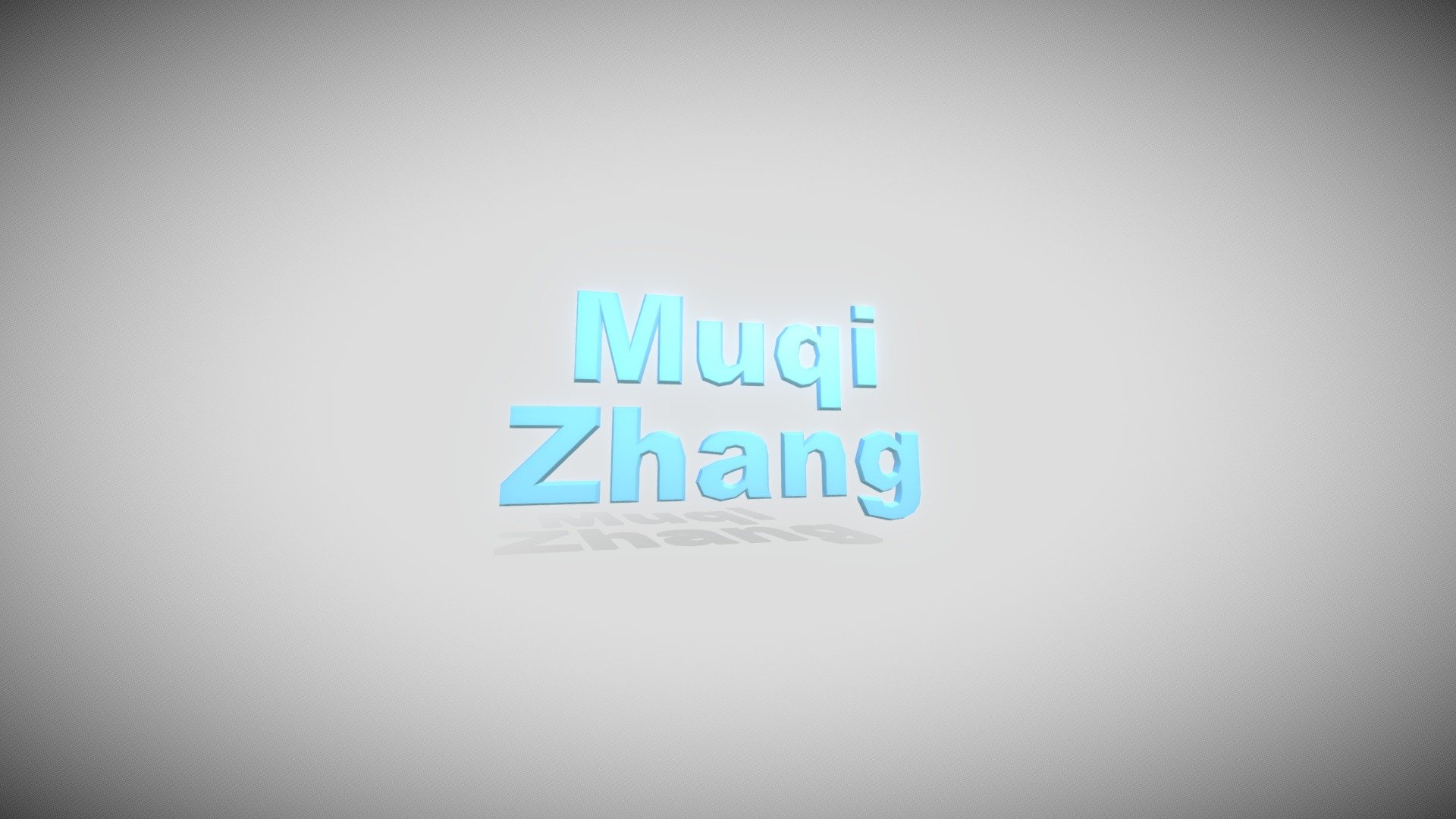 signature - 3D model by Muqi Zhang (@zhangmuqi) [c3bab95] - Sketchfab