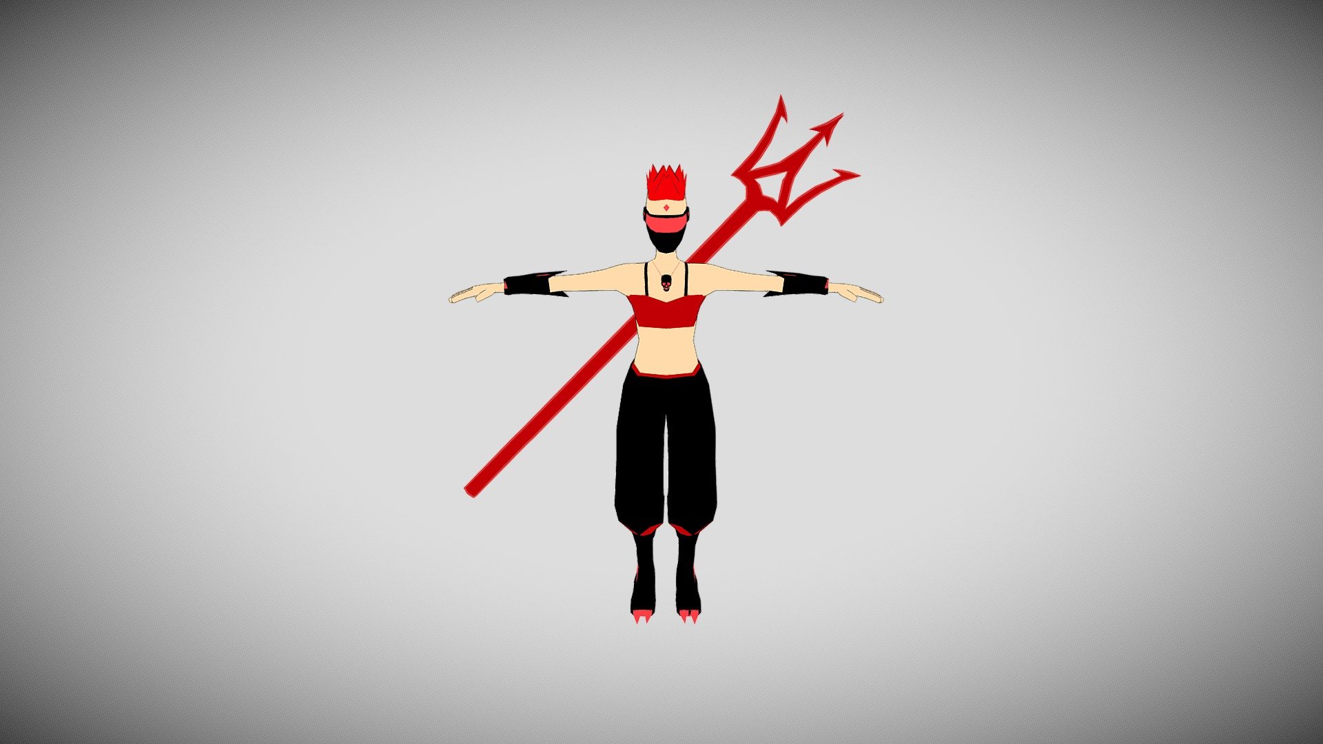 Kali - Lowpoly Game Ready Character - 3D model by neepurna [c3bc606 ...