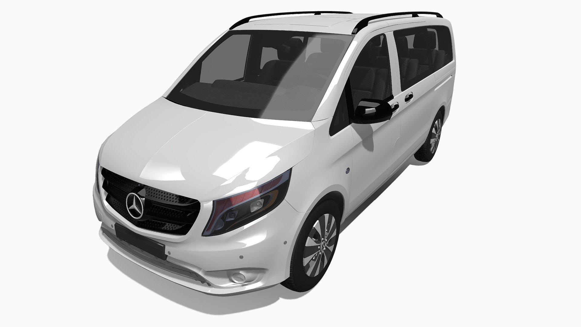 Mercedes-Benz Vito - Buy Royalty Free 3D model by Vaidanshi [c3bd1bc ...