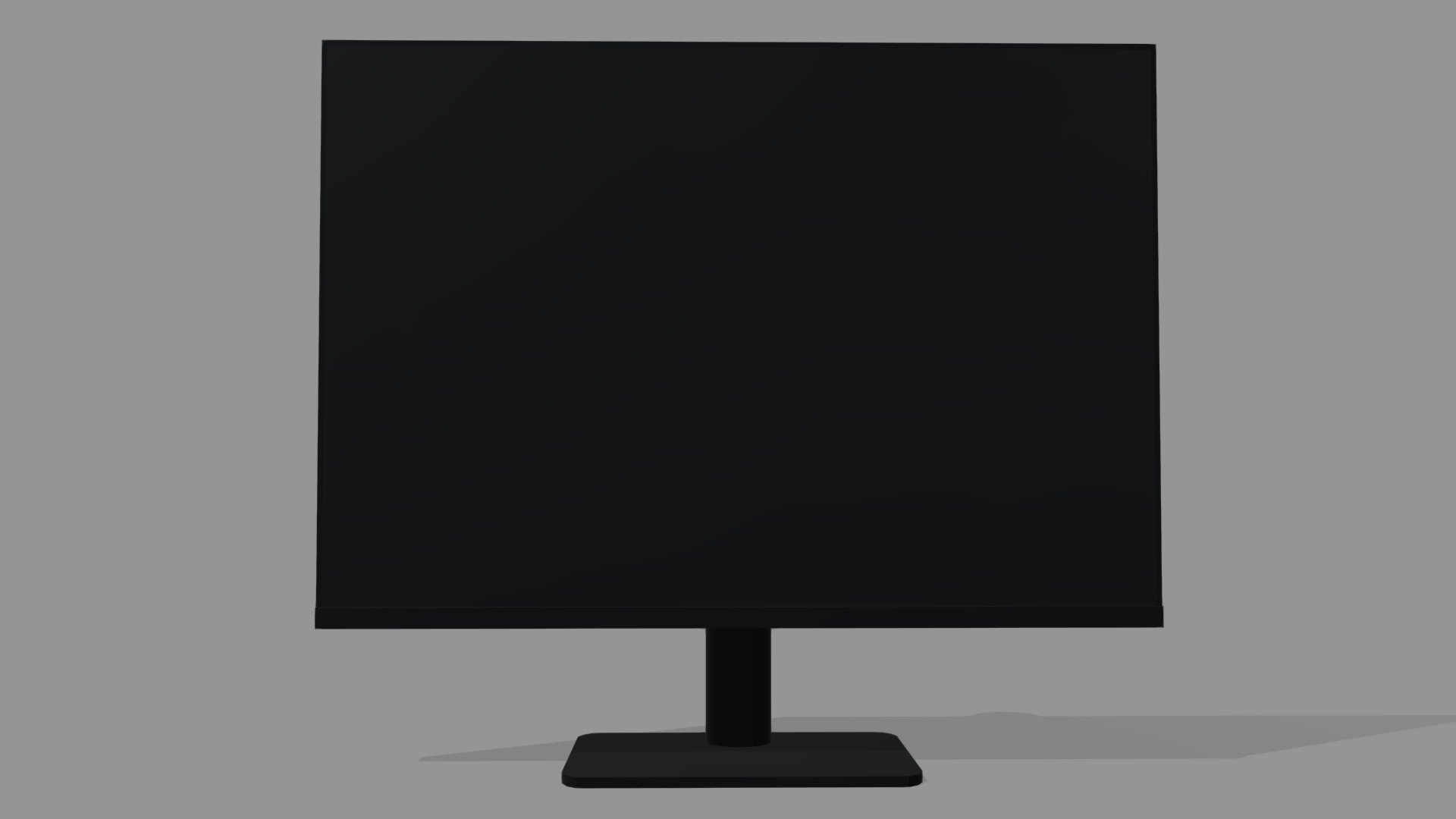 Simple PC monitor - Download Free 3D model by LagzDesign [c3bd5c9 ...