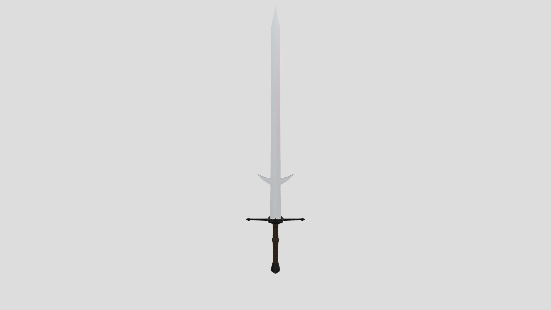 Zweihander 3d Model Cgtrader