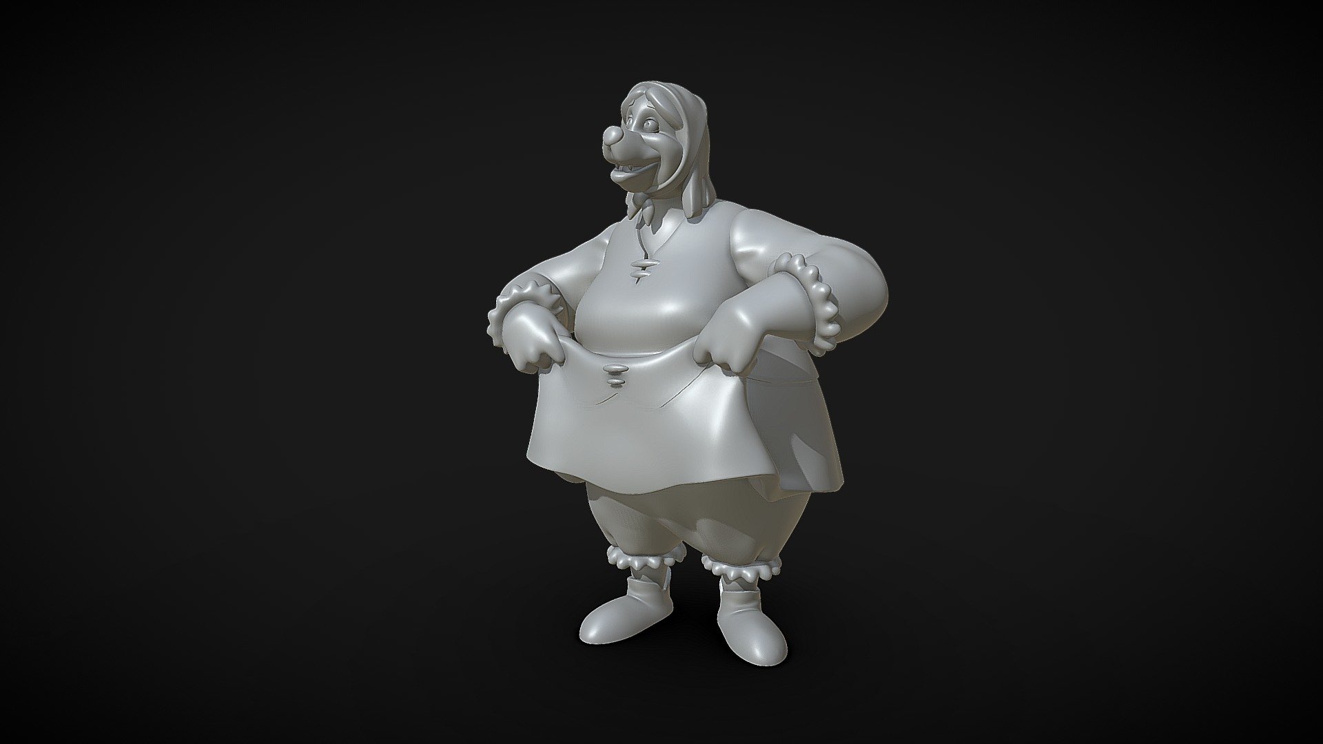 Little John - 3D model by svyART [c3c215d] - Sketchfab