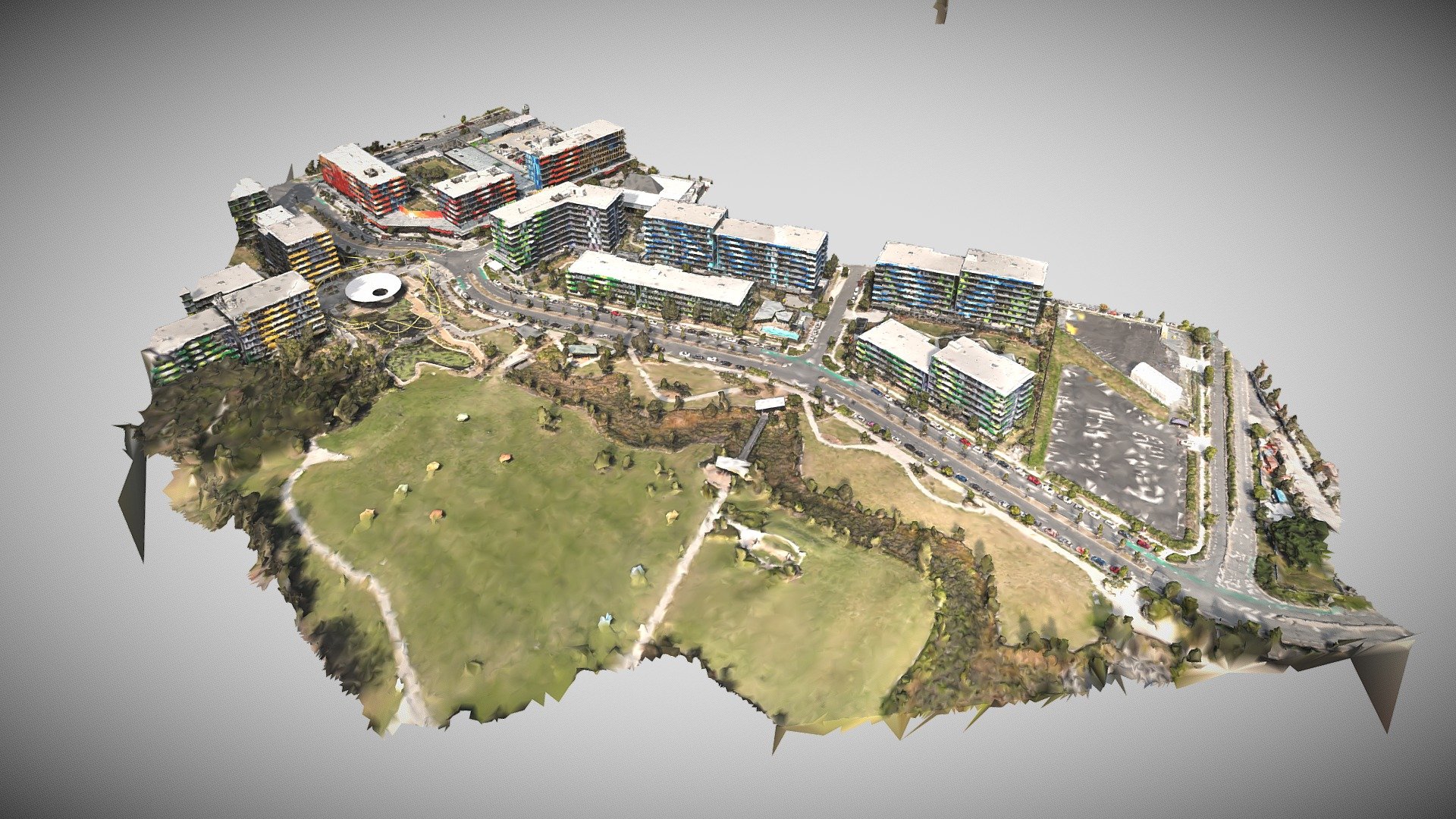 Photogrammetry - Building & Urban Infrastructure - 3D model by Visual ...