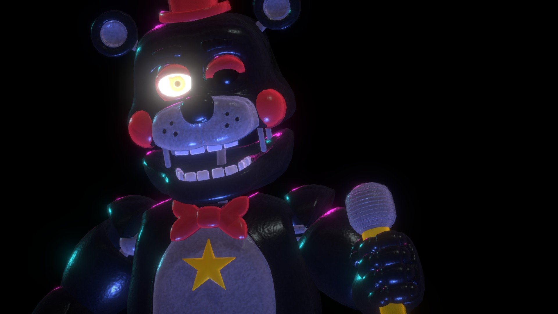 Beta Lefty 2019 FNaF:AR Special Delivery - Download Free 3D model by ...