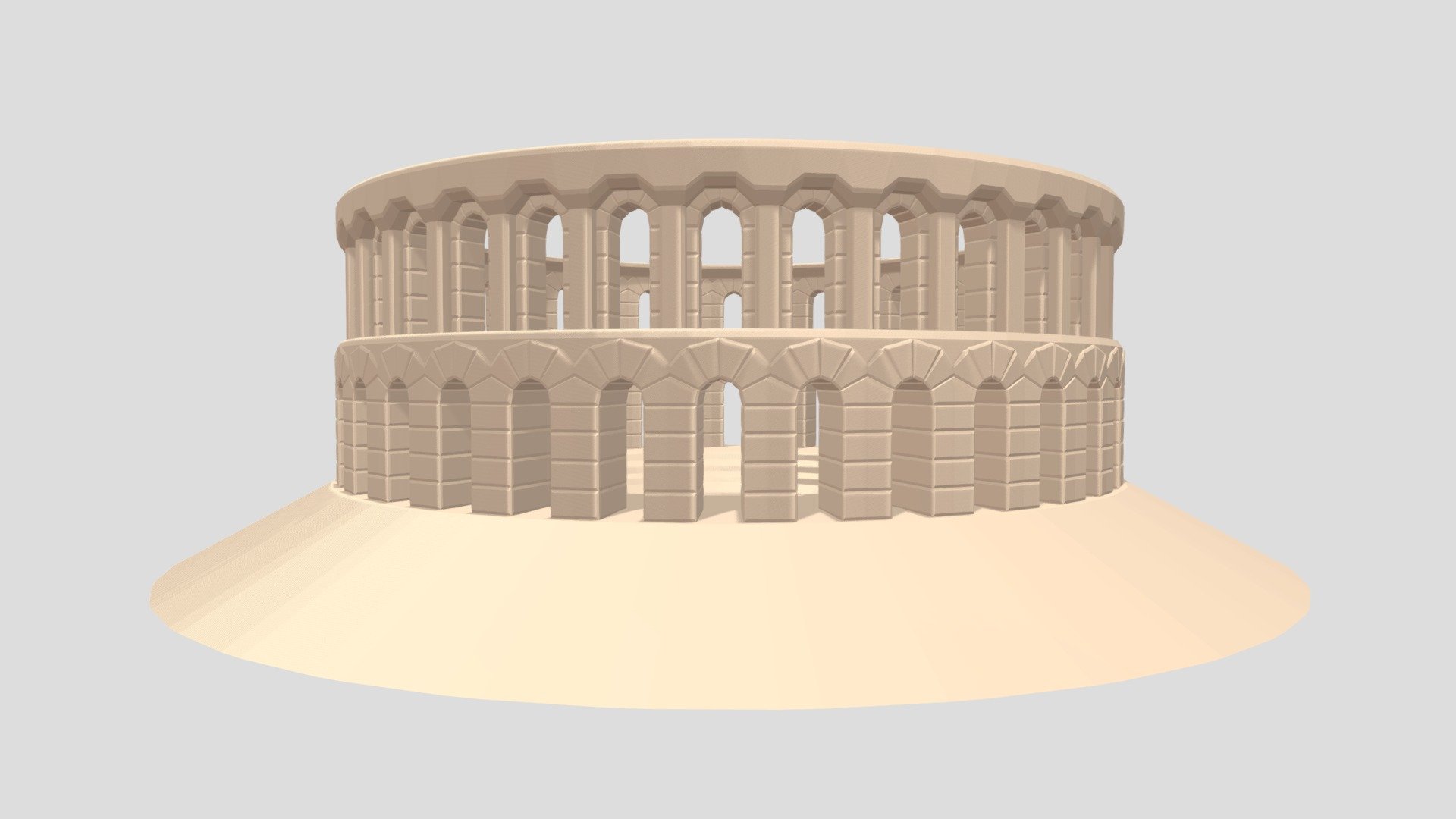 Colosseum - Download Free 3D model by Alexander Leth (@alexanderleth ...