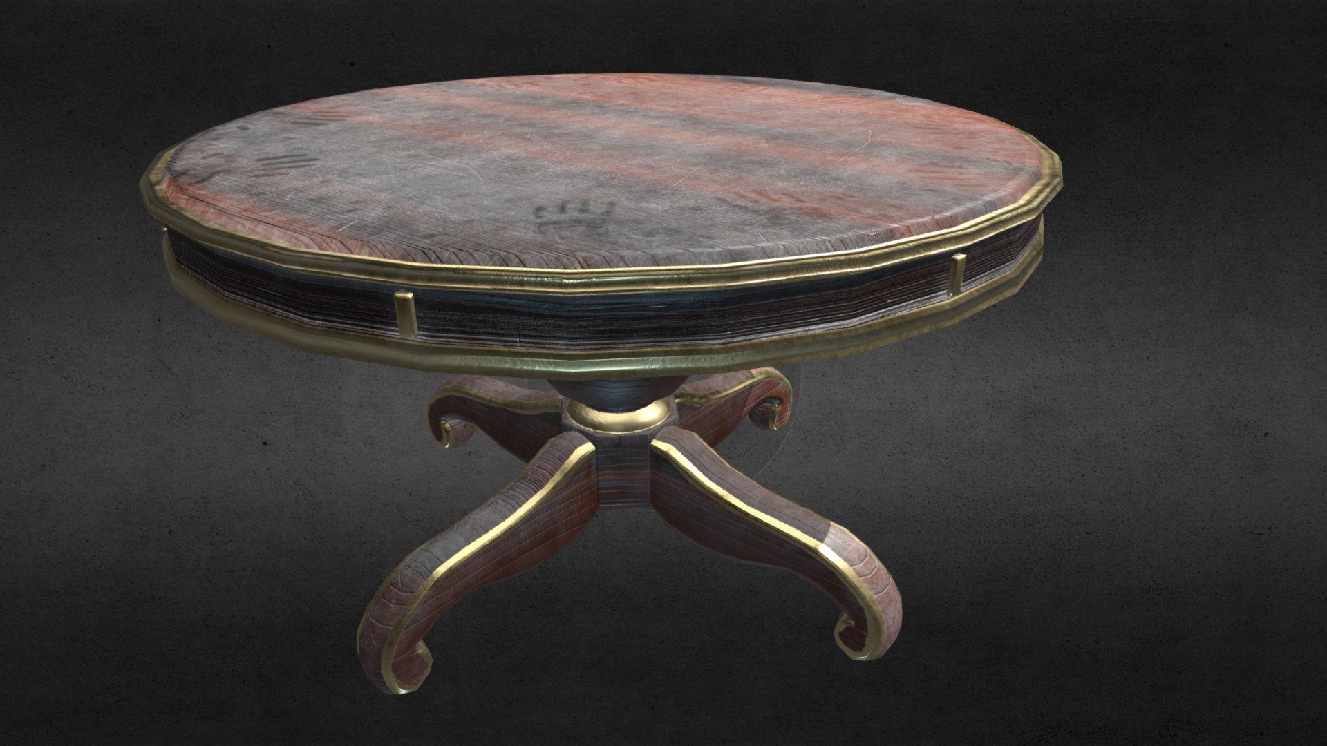 Dusty Table - 3D model by mike_miller95 [c3c6e84] - Sketchfab