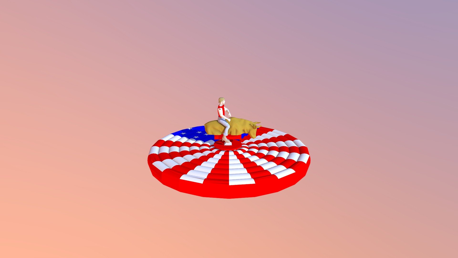 Rodeo Stier - 3D model by Jump Rental (@Jumprental) [c3c89e7] - Sketchfab