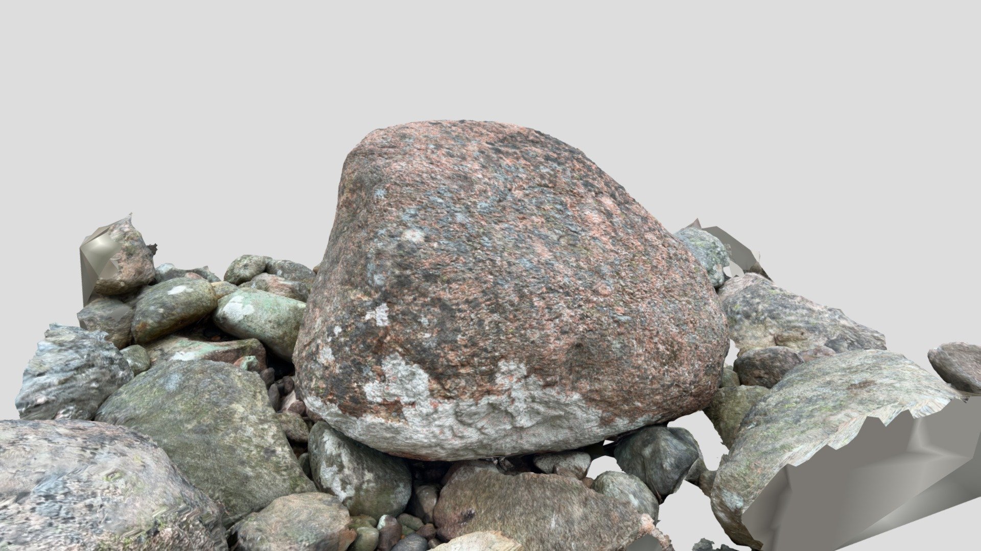 Medium stone - Download Free 3D model by elviravs [c3c9255] - Sketchfab