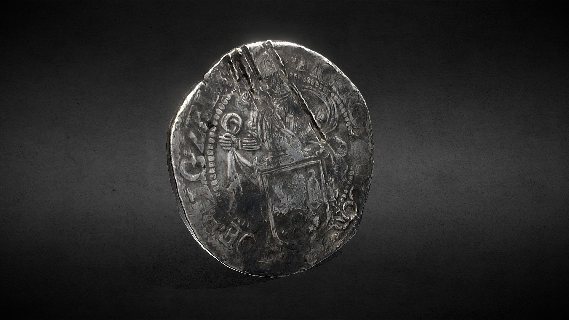 Coin from the wreck of the Campen (1627) - 3D model by Maritime ...