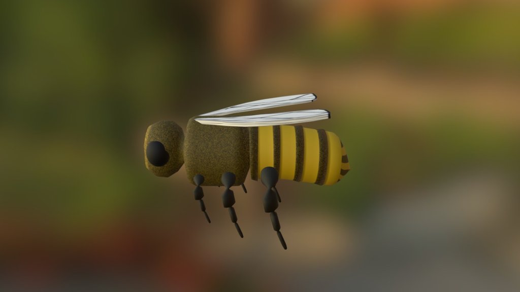 Bee - Download Free 3D model by rlggut [c3ca789] - Sketchfab