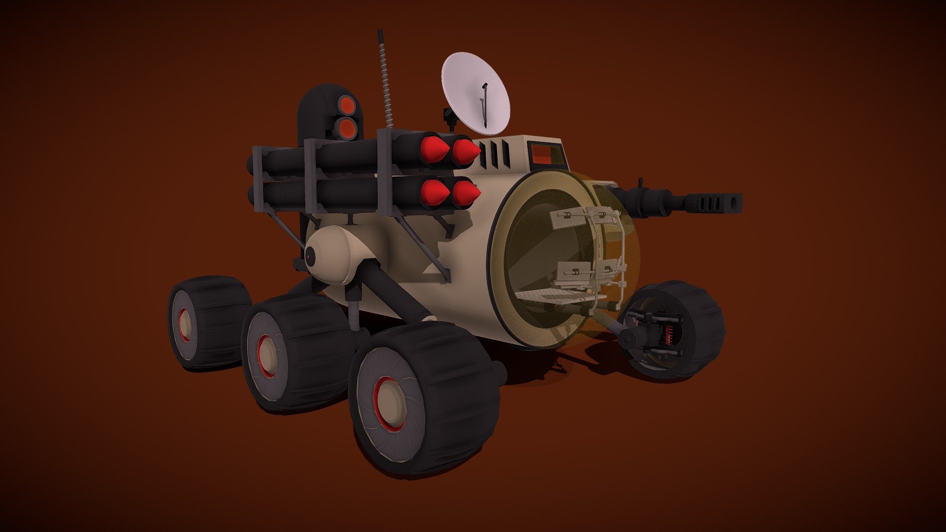 Rover - 3D model by cgteddy [c3ca840] - Sketchfab