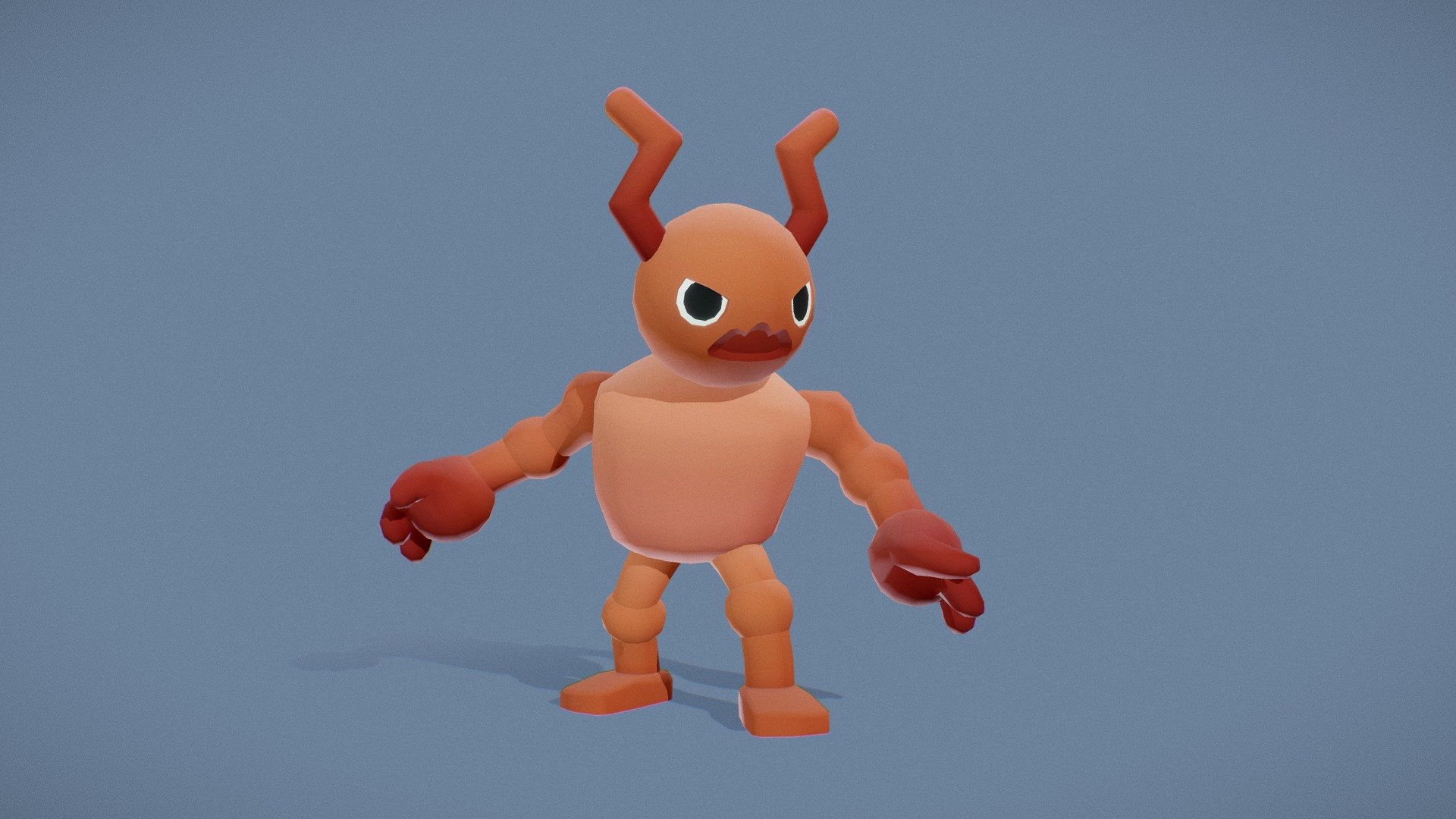 Cartoon Characters - Medium Stocky Warrior - Buy Royalty Free 3D model ...