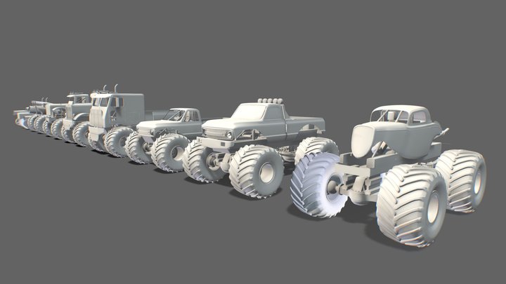 Kitbash 3D models - Sketchfab