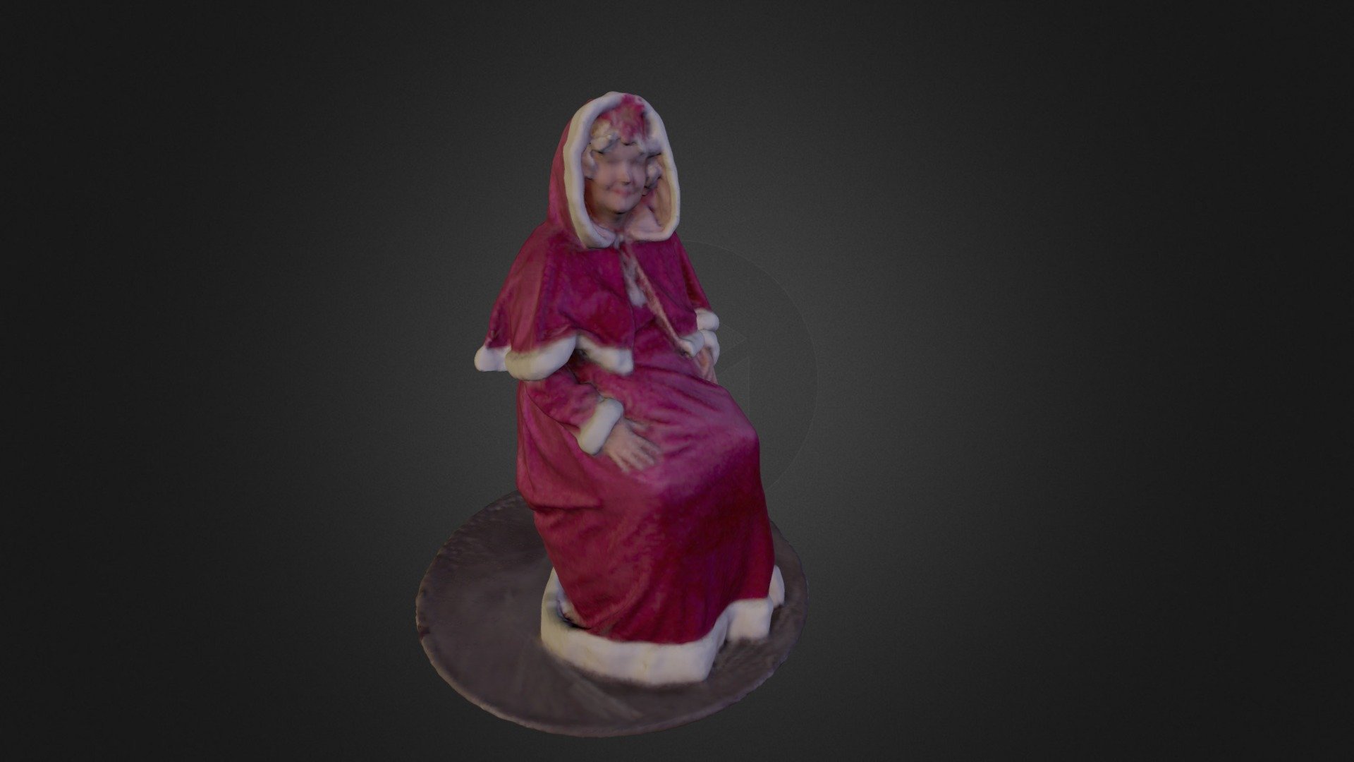 Mrs Clause - 3D model by G MEDIA (@GMEDIA3D) [c3cc7d6] - Sketchfab