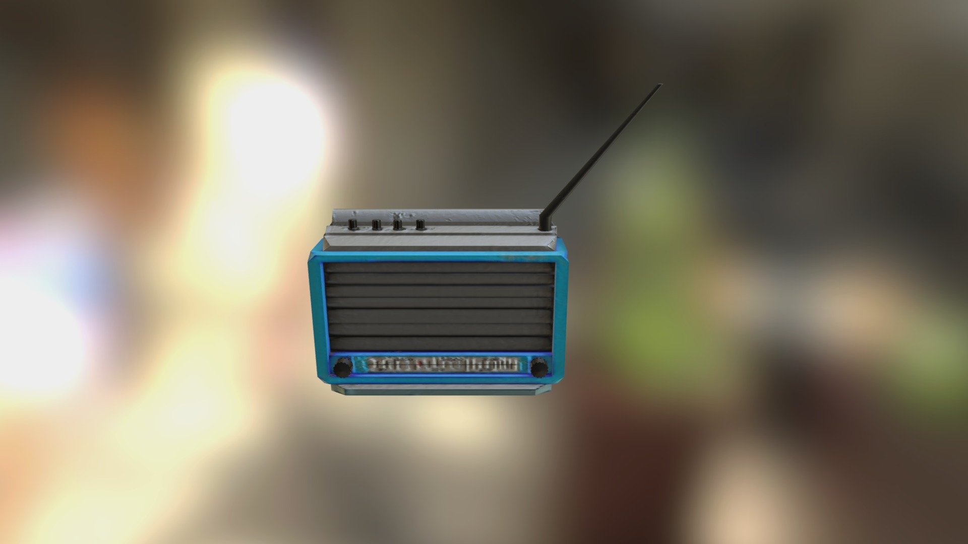 Rundown Radio - 3D model by TinyShadows [c3ce968] - Sketchfab