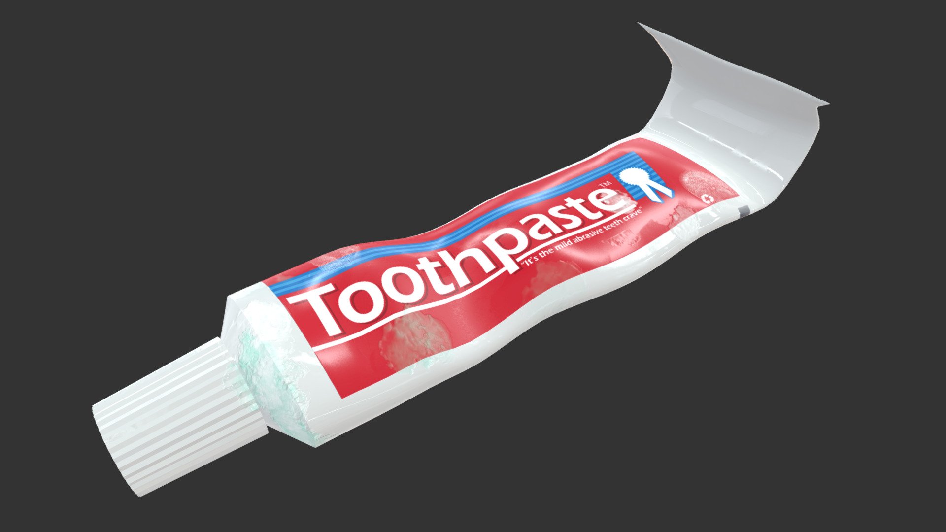 Toothpaste Tube - 3D model by dreamparacite [c3ceb55] - Sketchfab