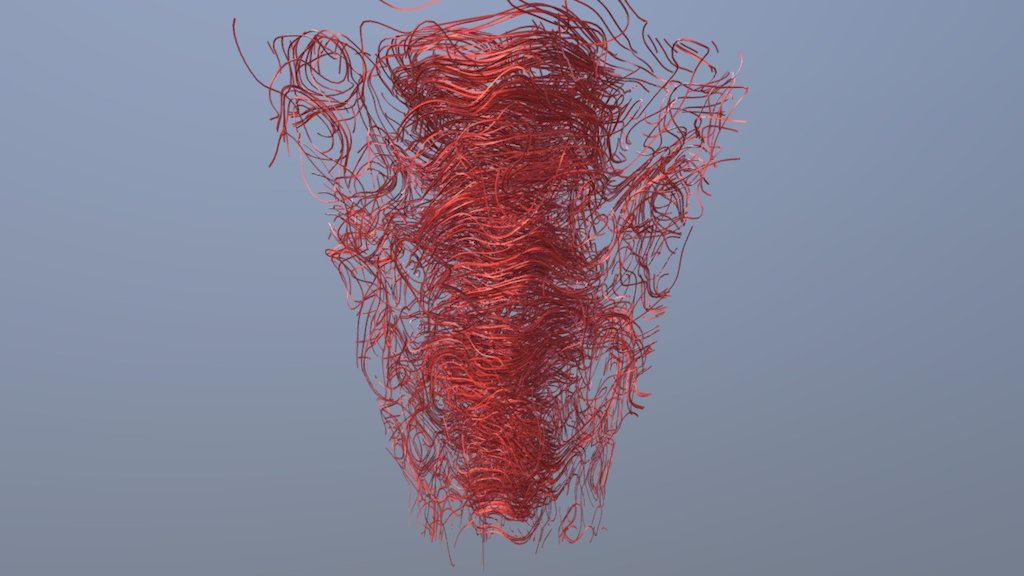 Tornado Vortex Velocity Vectors Visualization - 3D model by Vasilis ...