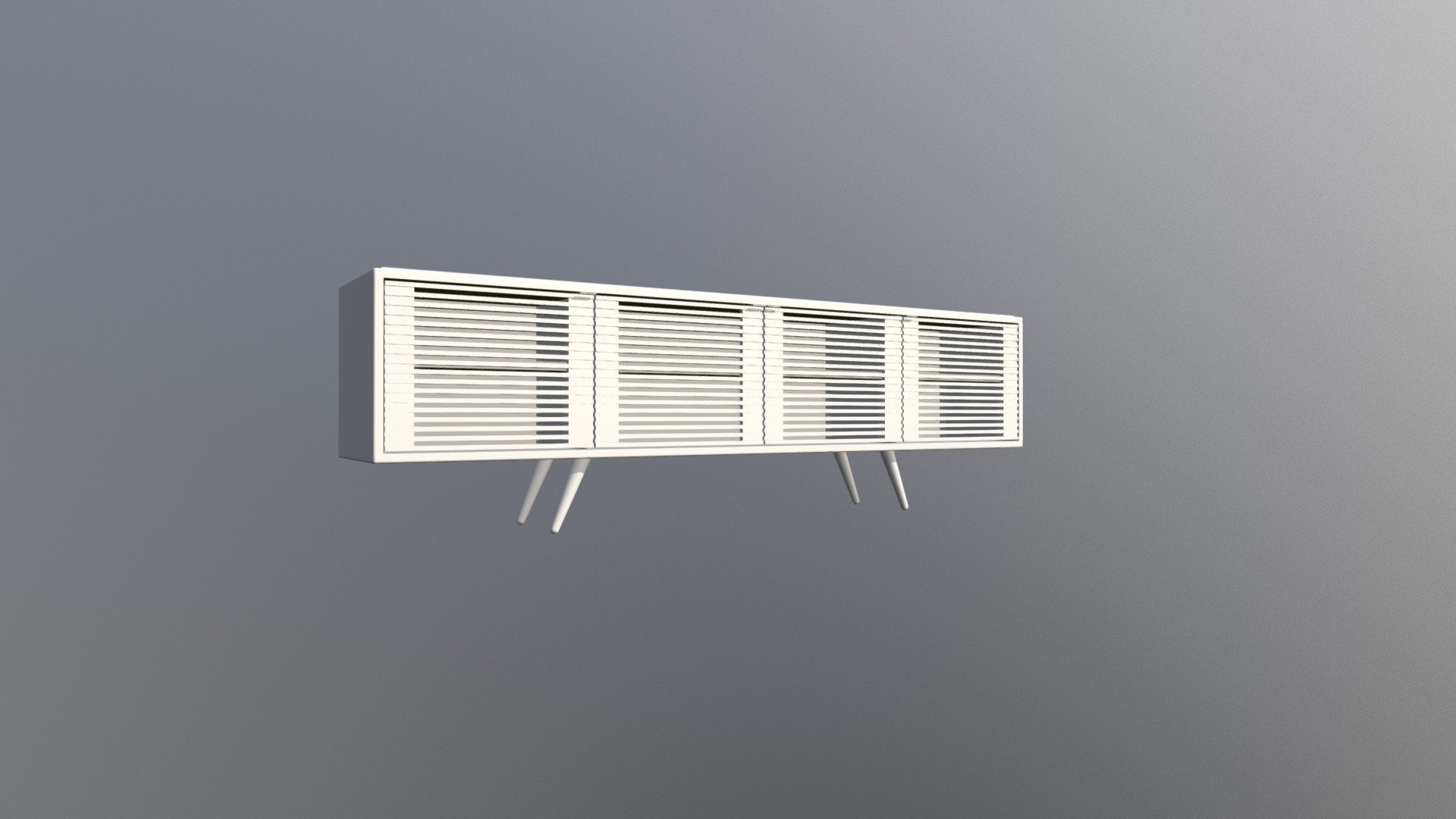 TV Cabinet - 3D model by mj_cloutier [c3cedd0] - Sketchfab
