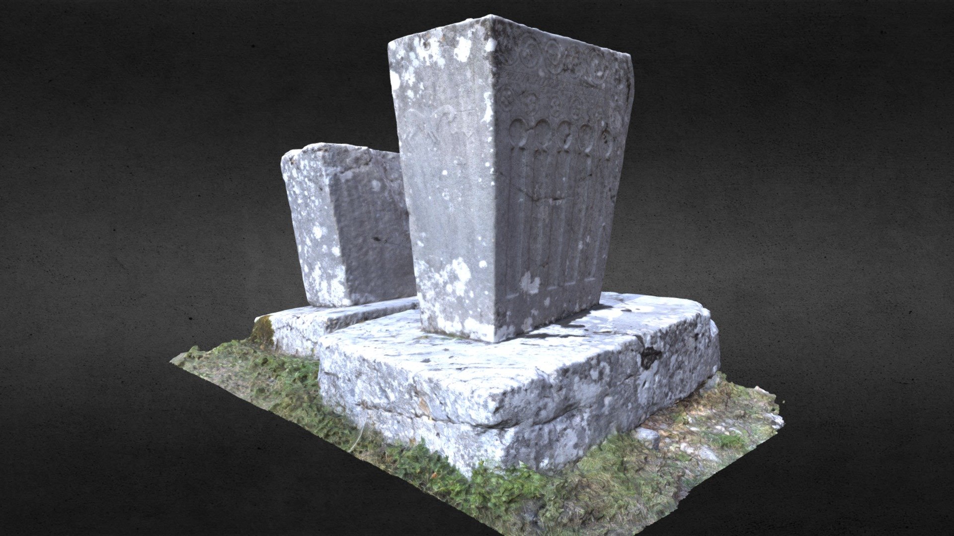 Medieval tombstones - St. Lazar, Ljubinje - 3D model by Drago (@azmoo ...