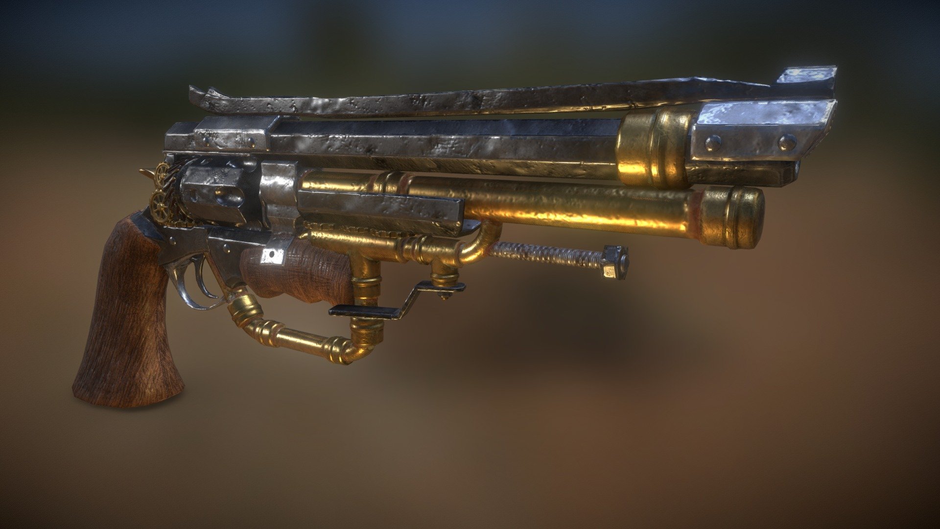 Revolver Concept - 3D model by SirMackintoshVI [c3d26ee] - Sketchfab