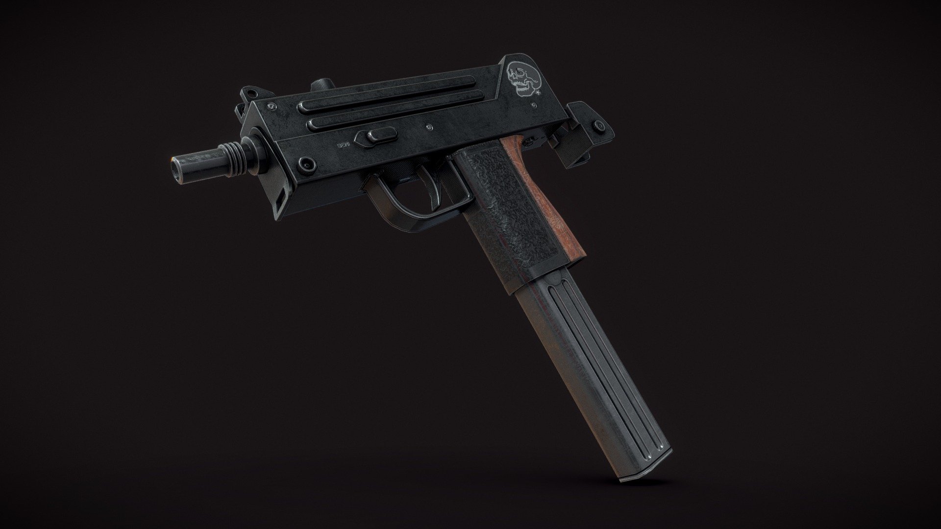 Ingram MAC-11 - 3D model by Lisa (@lisasereda99) [c3d2c3d] - Sketchfab